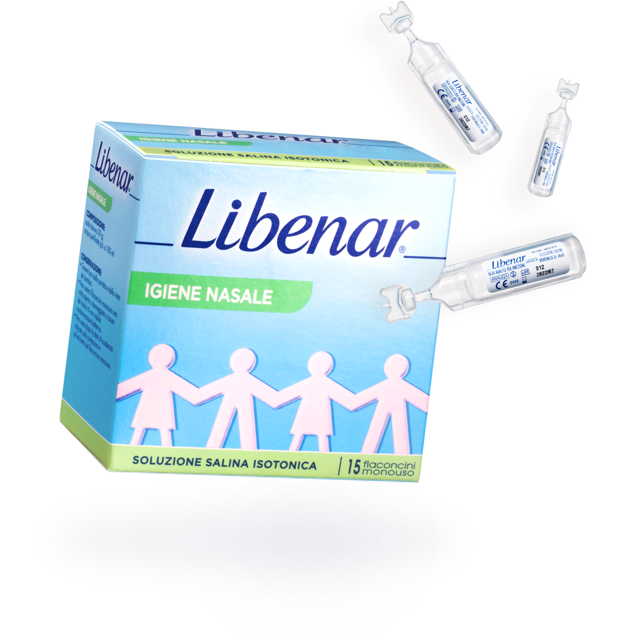 Libenar Soluzione Fisiologica: flaconcini monodose da 5ml